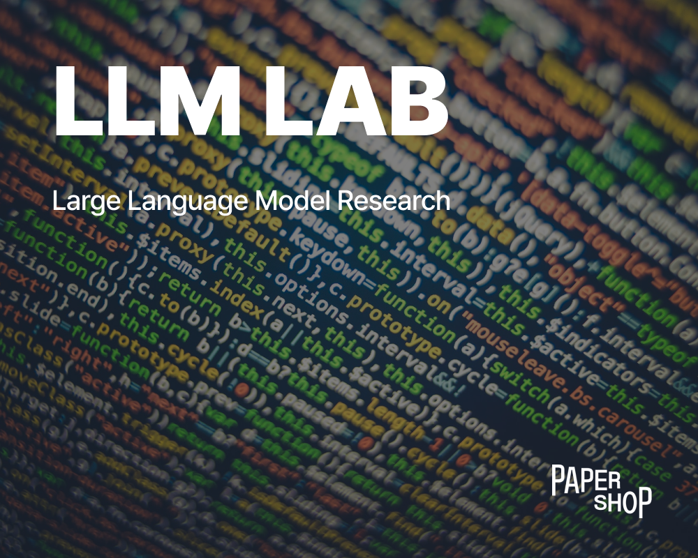 LLM(Large Language Model) LAB | LAB | 모두의연구소